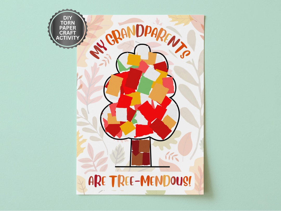 Grandparents Day Craft Activity, Grandparents Day Worksheets, School ...
