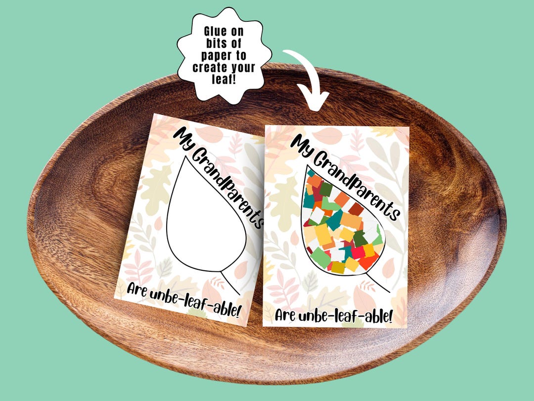 Grandparents Day Craft Activity, Grandparents Day Card, School Activity ...