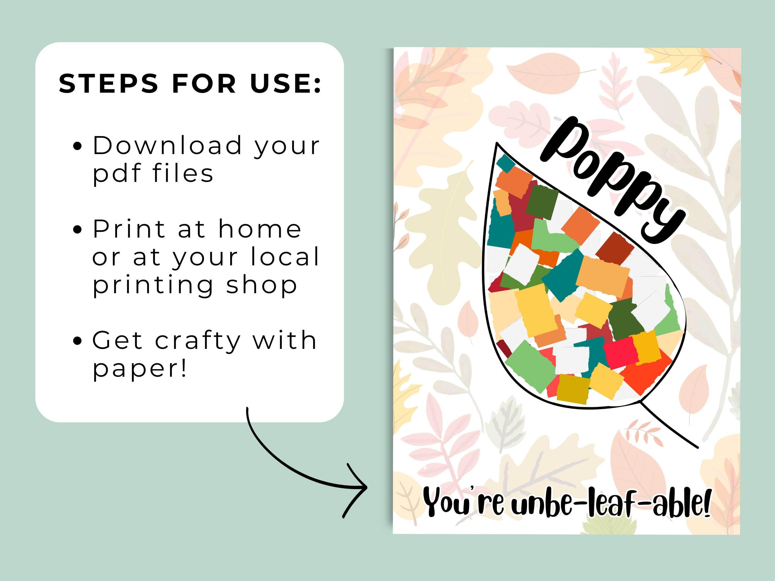 Grandparents Day Craft Printable . Grandparents Day Card - Etsy