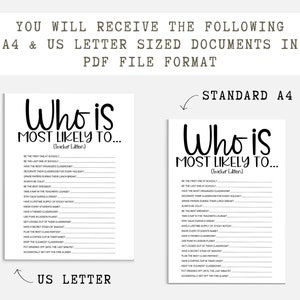 Teacher Team Building Games . Most Likely To - Etsy