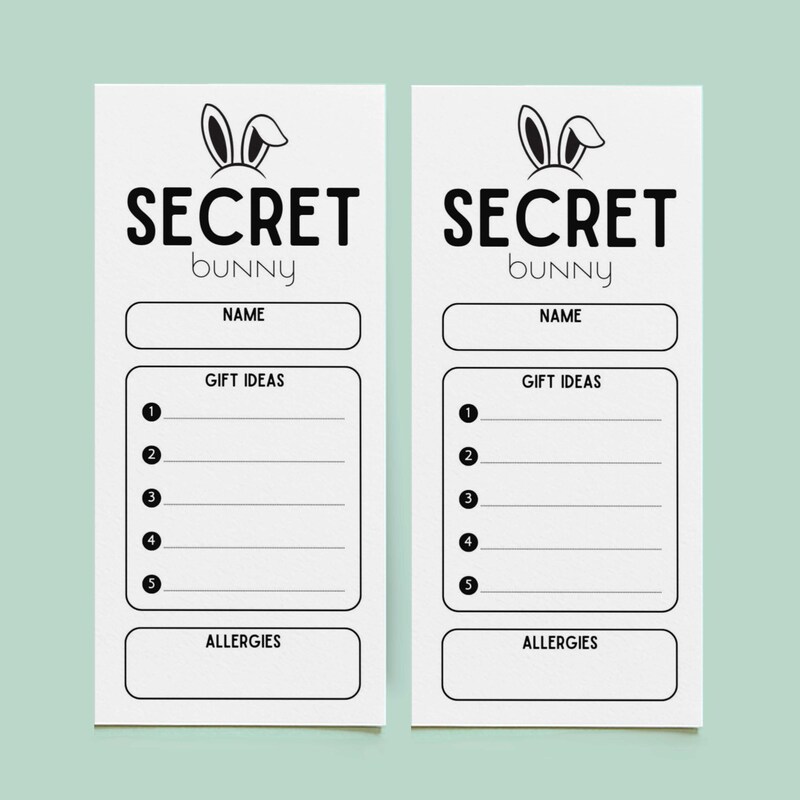 Secret Bunny Gift Exchange - 60+ Gift Ideas for 2026