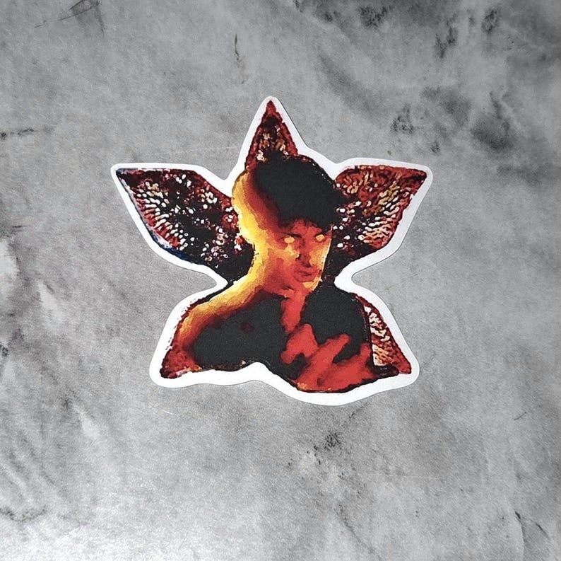 Stranger Things Will Byers Demo Power Matte Vinyl Sticker - Etsy