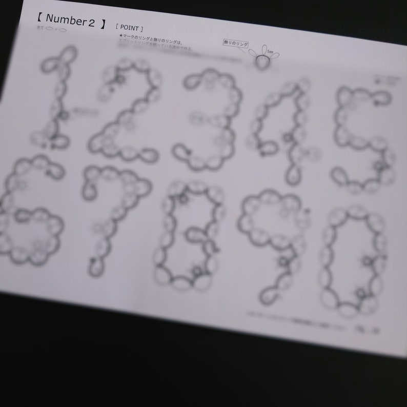 Number2 (tatting Lace Pattern) Pdffile - Etsy