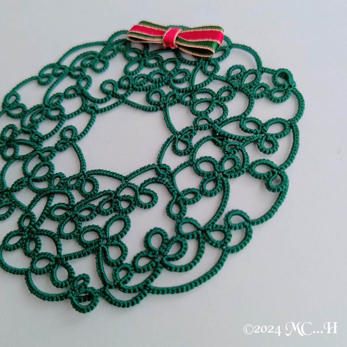 Wreath(tattinglace Pattern) PDF File - Etsy