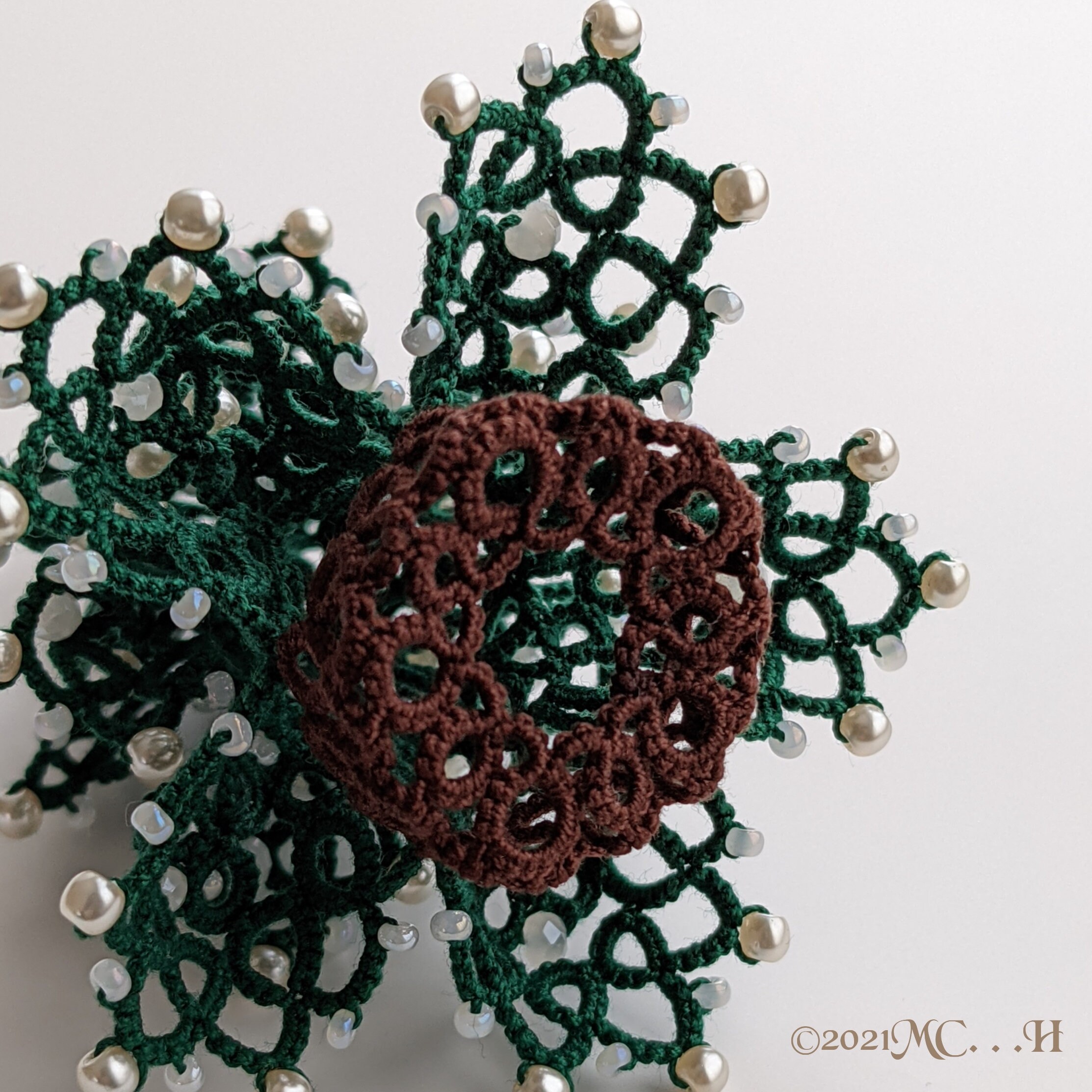 Christmas Tree tatting Lace Pattern Pdffile - Etsy