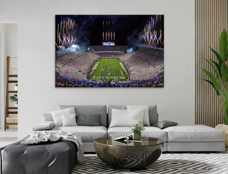 Penn State's Beaver Stadium Photo Sport Prints Game Man Cave Decor ...