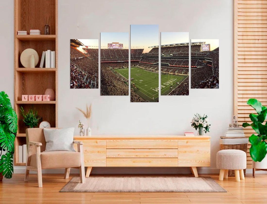 Kyle Field Texas Stadium Wall Art Canvas Print | Art Design Décor for ...