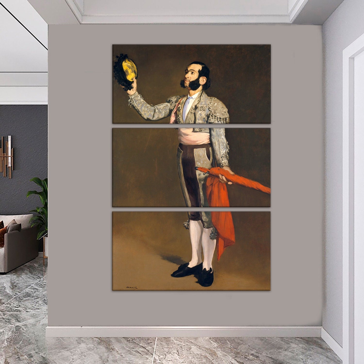 A Matador Painting by Edouard Manet Wall Art Reproduction - Etsy