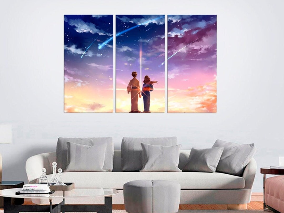 Your Name Anime Print High Quality Kimi No Na Wa Poster Japanese Room ...