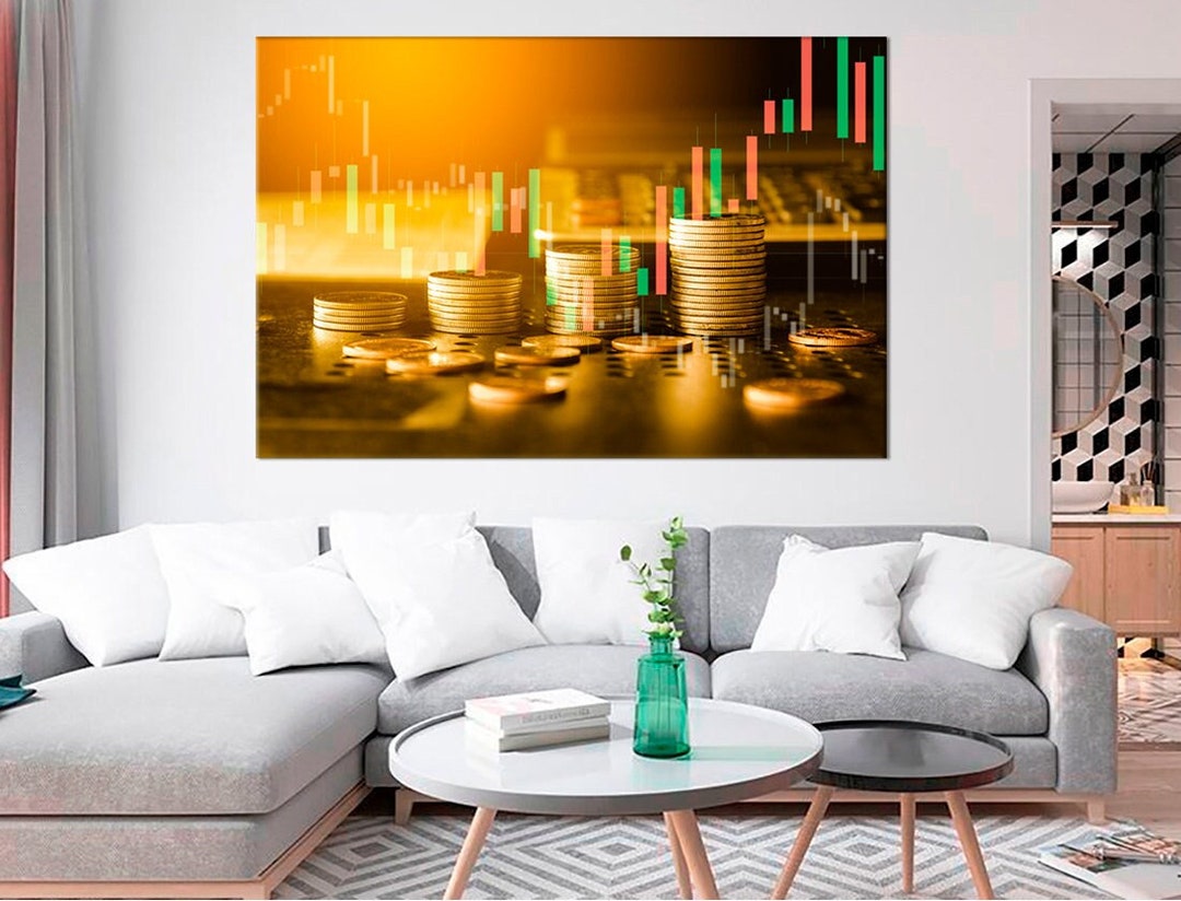 Trading Motivational Wall Art Crypto Poster Wall Decor Finance Stock ...