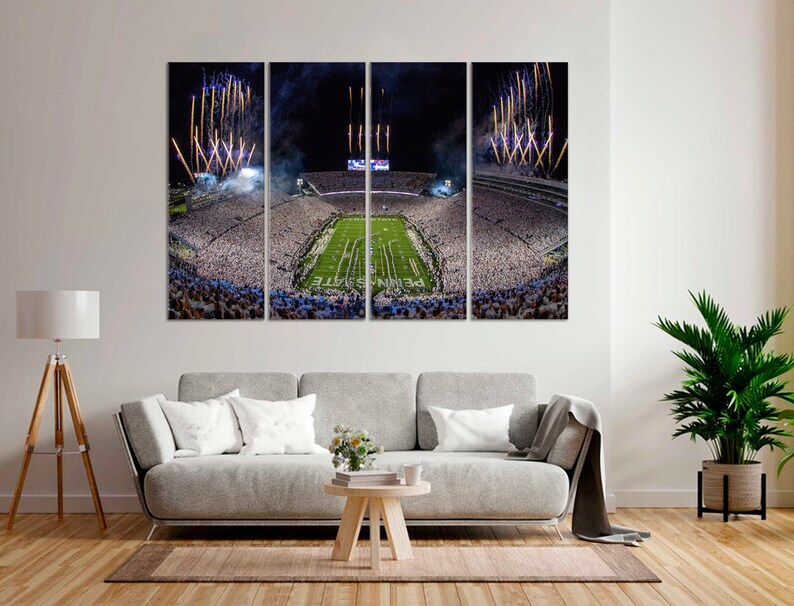 Penn State's Beaver Stadium Photo Sport Prints Game Man Cave Decor ...