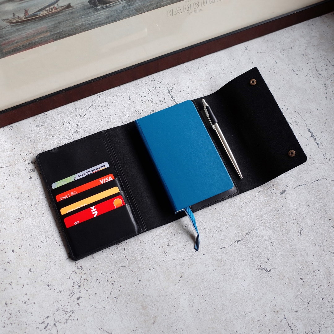 A6 Notebook Cover Fits Popular A6-sized Notebooks, A6 Leather Cover ...