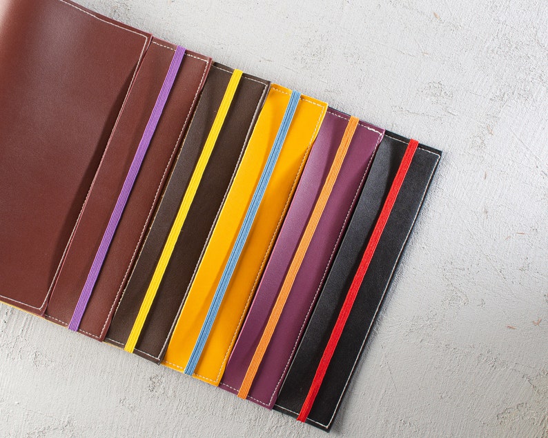 Vegan Leather Book Protector Book Cover for Paperback Gift - Etsy