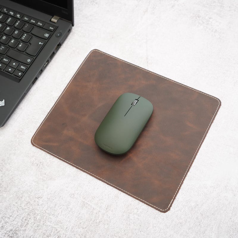 Leather Mouse Pad - Etsy
