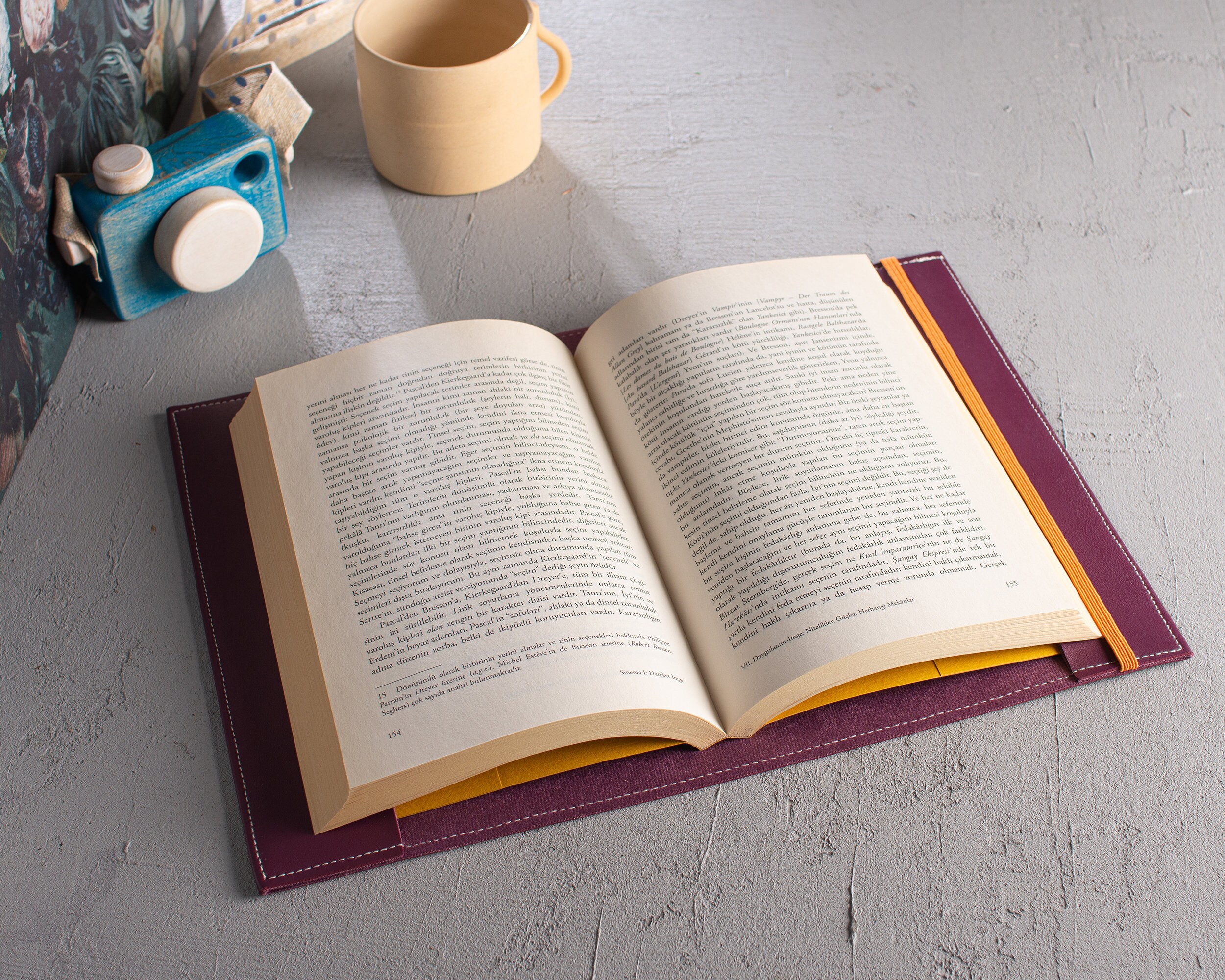 Vegan Leather Book Protector Book Cover for Paperback Gift - Etsy