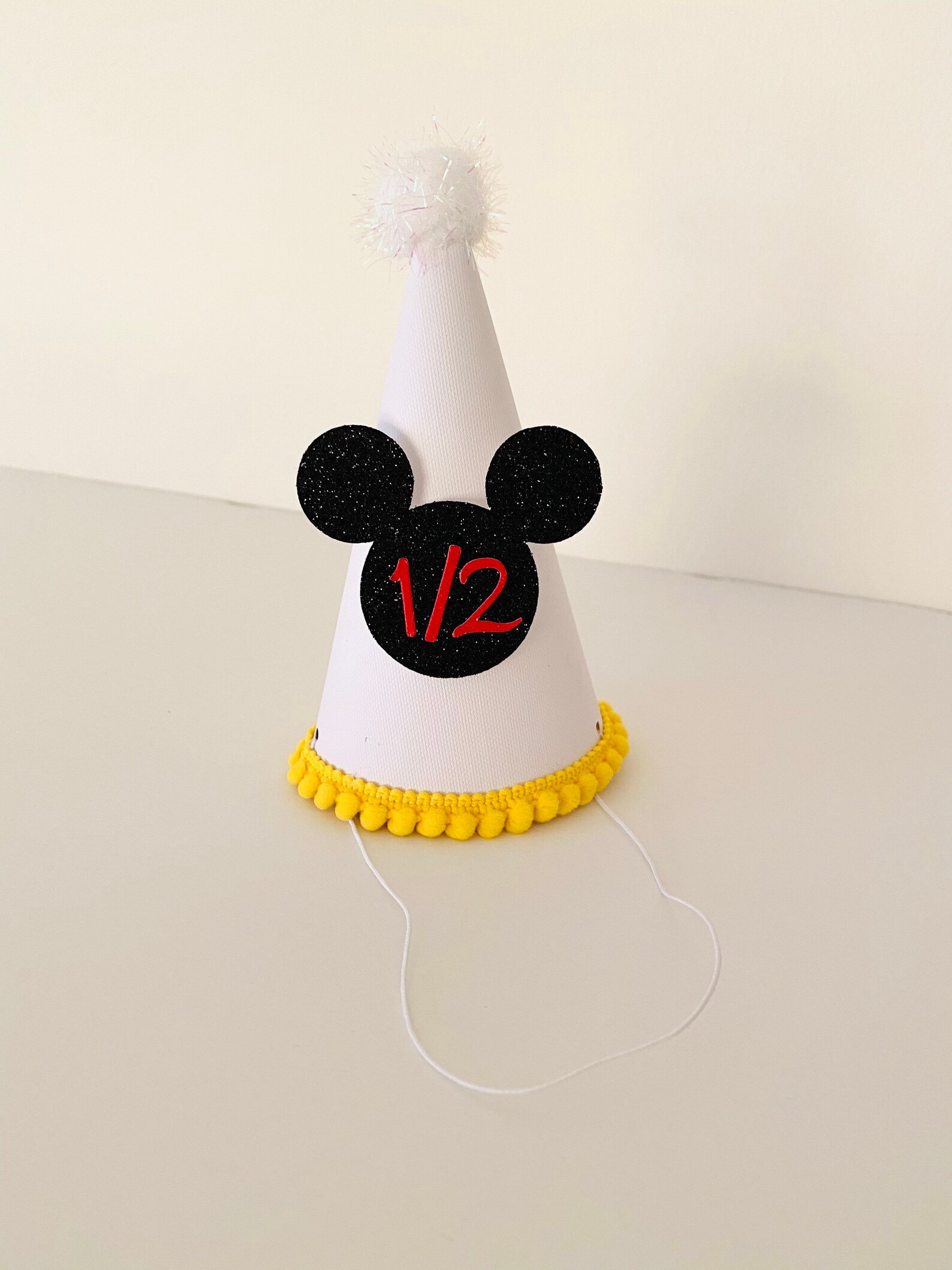 Half Birthday Mickey Mouse, Mickey Mouse Birthday Hat, Mickey Half ...