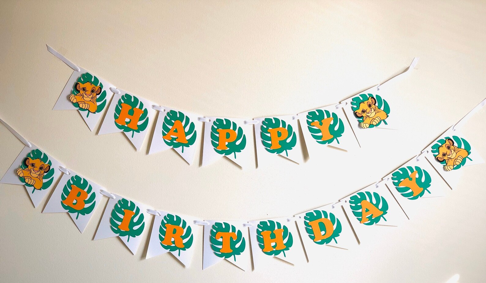 Lion King Birthday Banner Simba Banner Lion King Banner - Etsy