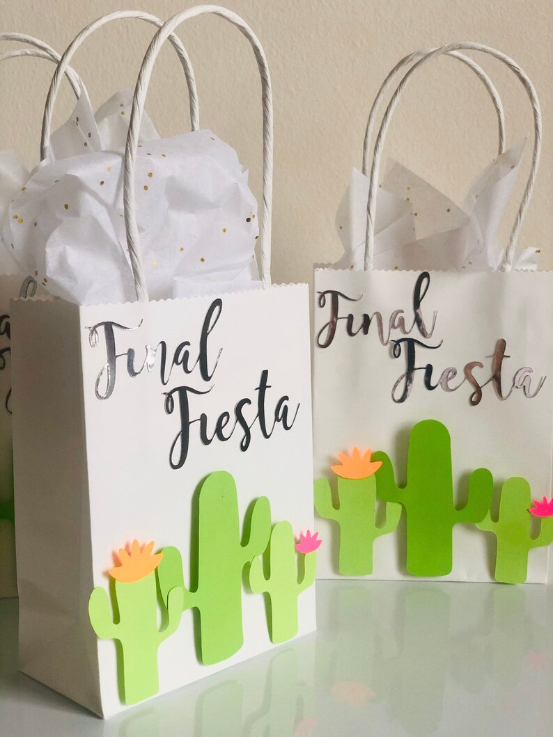 Final Fiesta Gift Bags Final Fiesta Bachelorette Party | Etsy