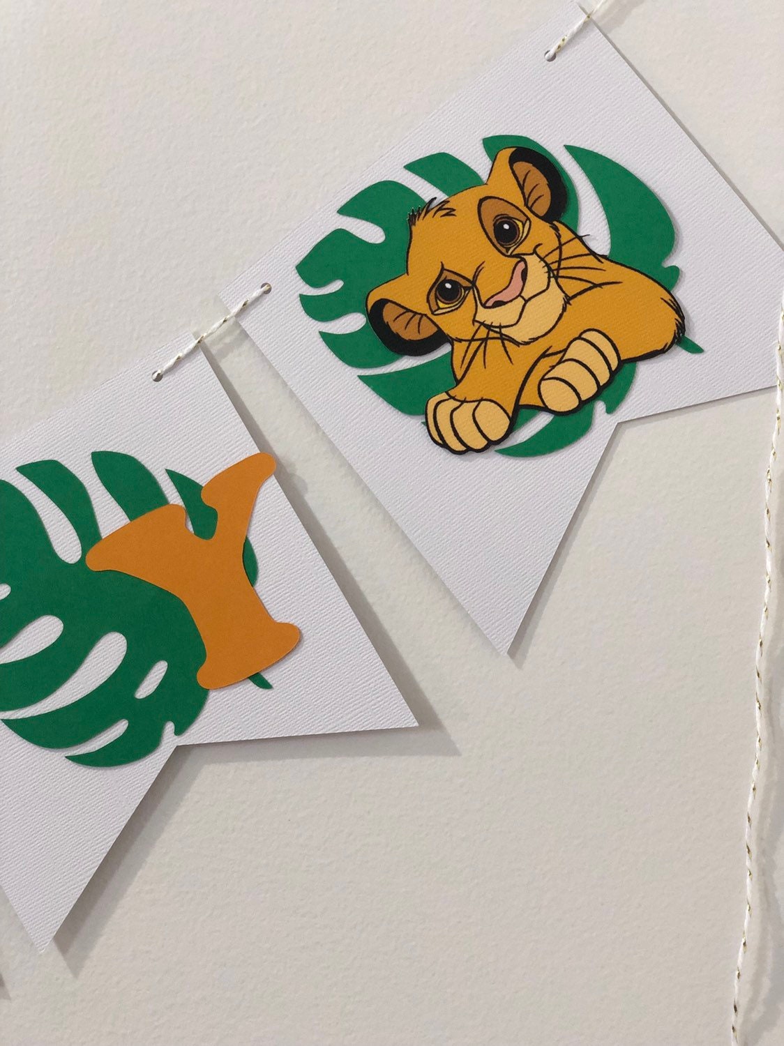 Lion King Birthday Banner Simba Banner Lion King Banner - Etsy