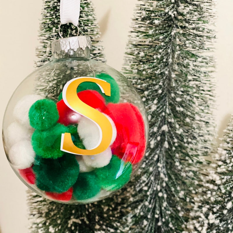 Pom Pom Ornament - Etsy