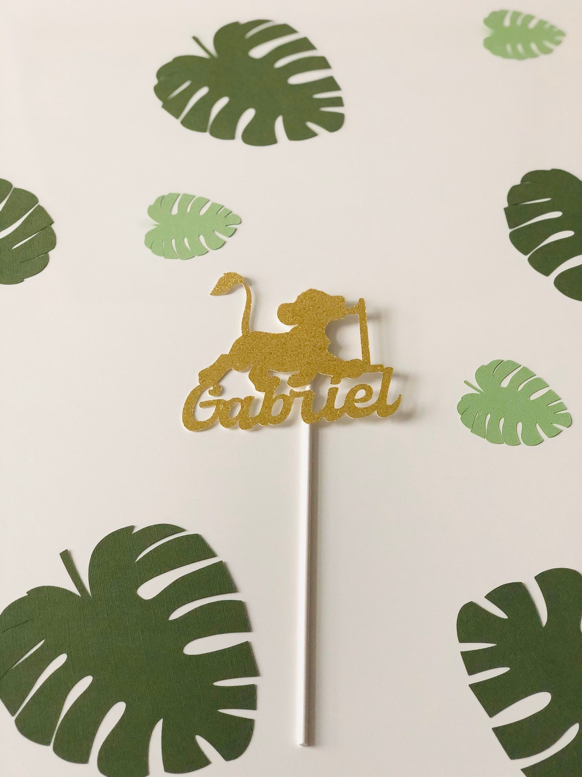 Personalized Simba Topper Lion King Topper Custom Lion - Etsy