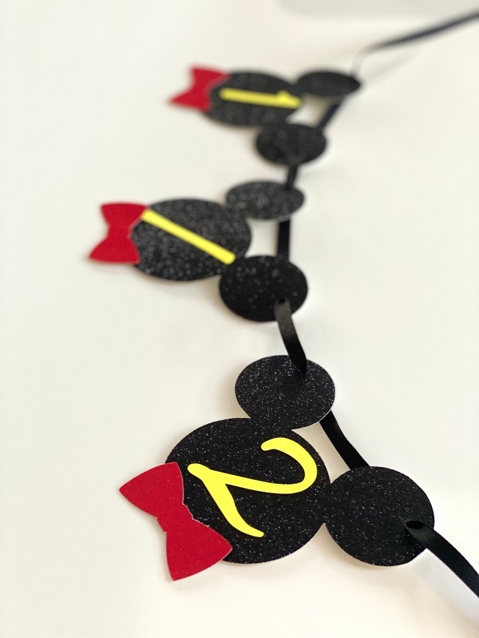 Mickey Mouse Half Birthday Mickey Mouse Birthday Banner - Etsy