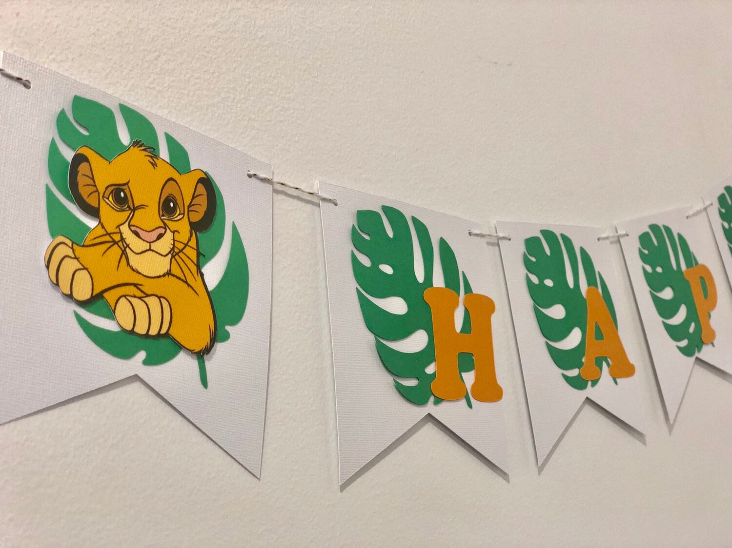 Lion King Birthday Banner Simba Banner Lion King Banner - Etsy