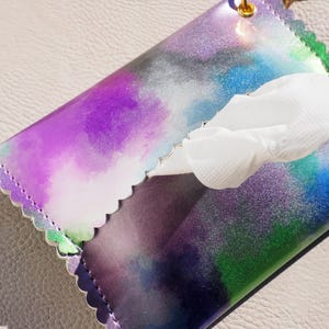 Tissue Holder, Purse Tissue Holder, Travel Tissue Holder, Keychain ...