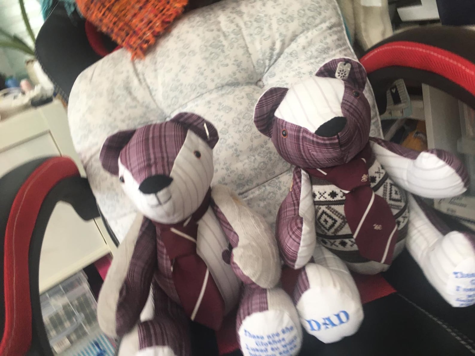 Memory Bear Teddy Keepsake - Etsy UK