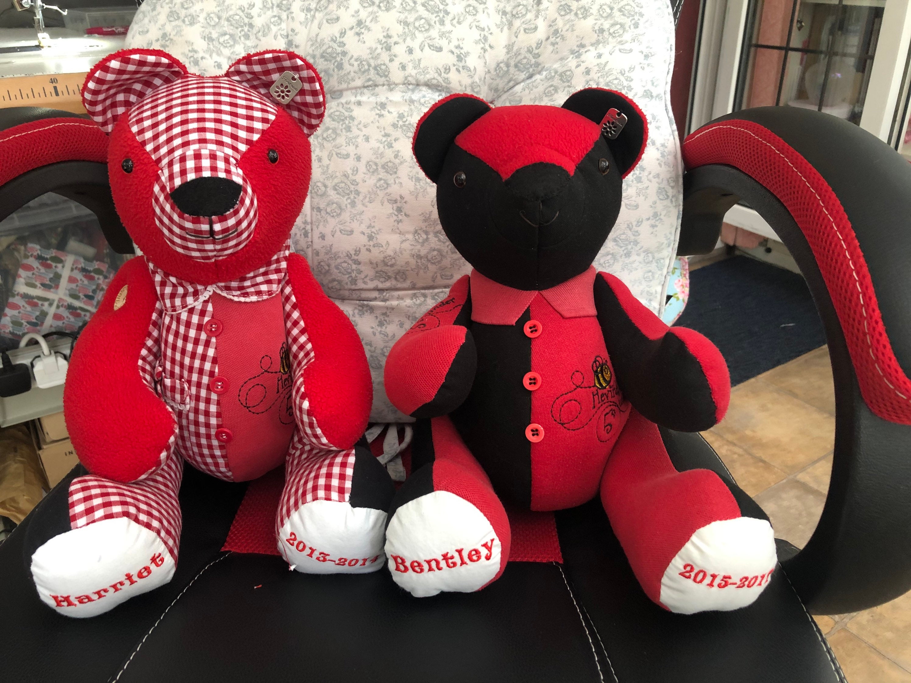 Memory Bear Teddy Keepsake - Etsy UK