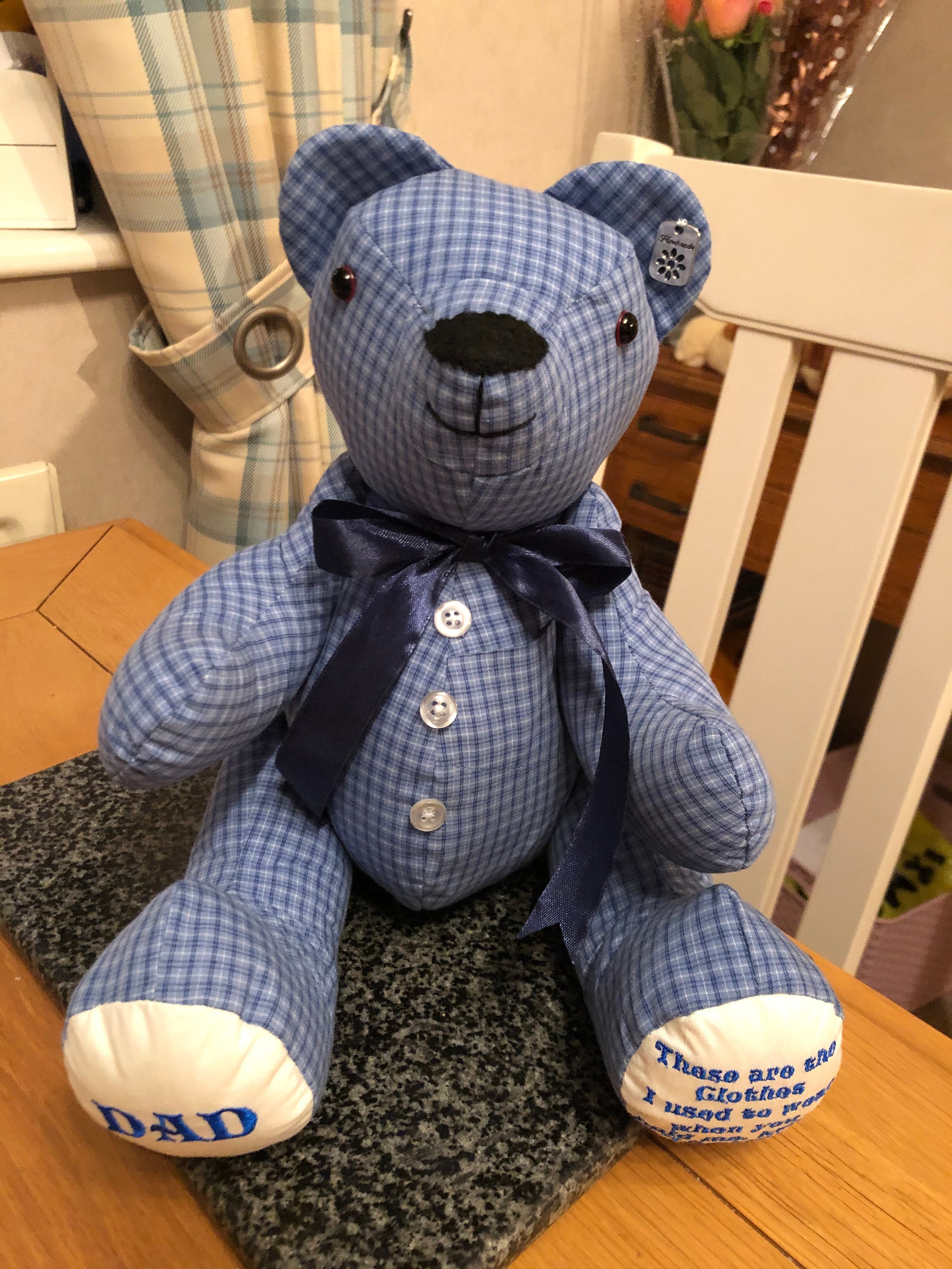 Memory Bear Teddy Keepsake | Etsy UK