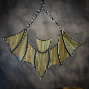 Stained Glass Bat - Etsy