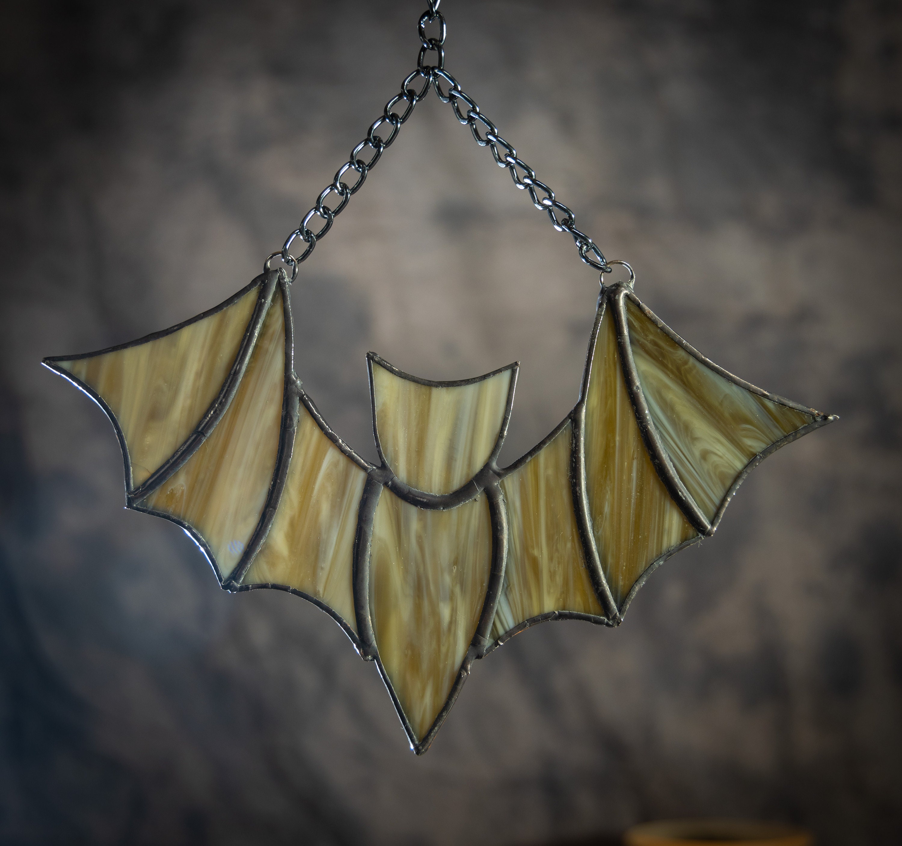 Stained Glass Bat - Etsy