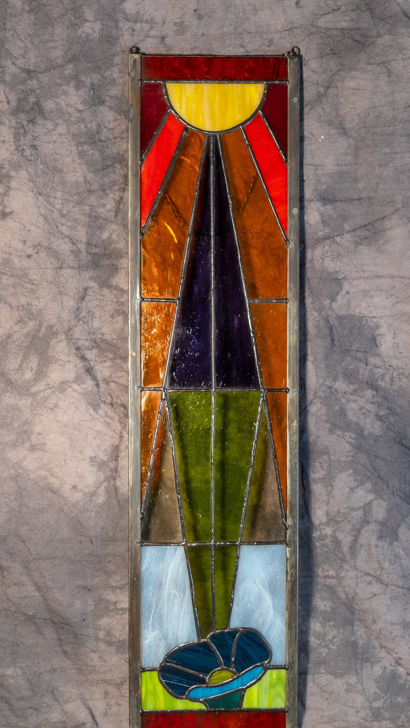 Stained Glass Morning Glory and Sun Rays - Etsy