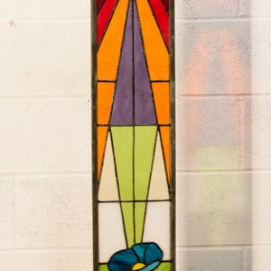 Stained Glass Morning Glory and Sun Rays - Etsy