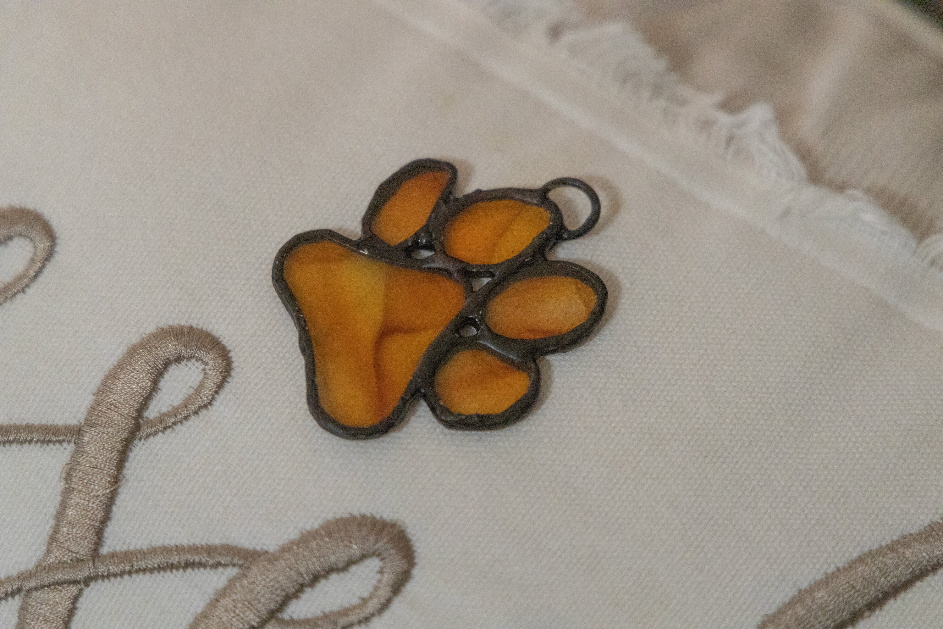 Stained Glass Paw Prints – Got to Love It! - Etsy