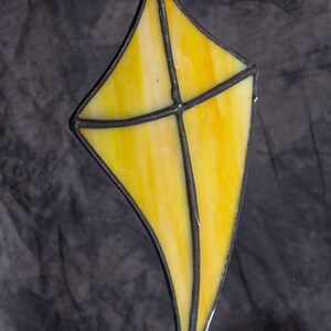 Stained Glass Kite With Glass Tail - Etsy