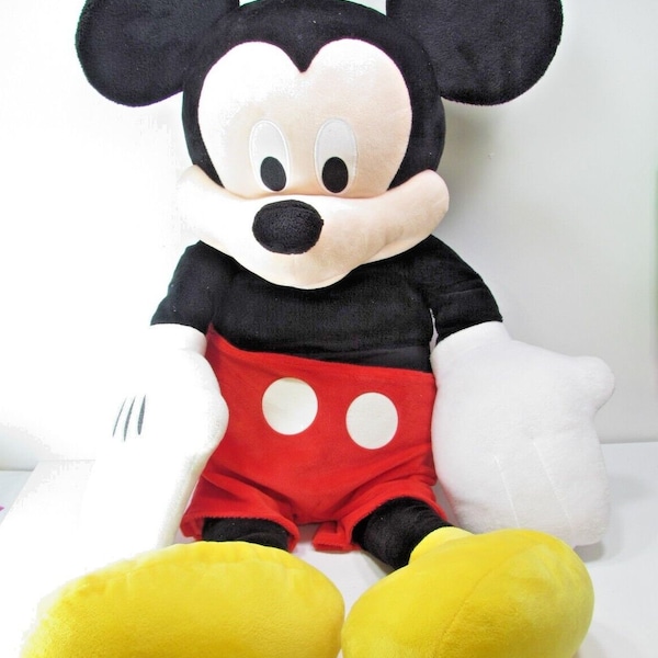 Large Mickey Mouse Plush - Etsy