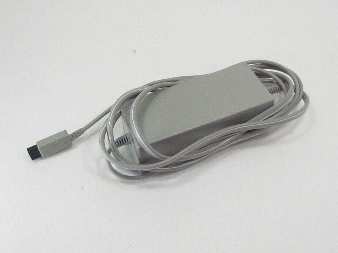Genuine Official Nintendo Wii AC Power Brick Adapter 12V 3.7A 52W Model ...