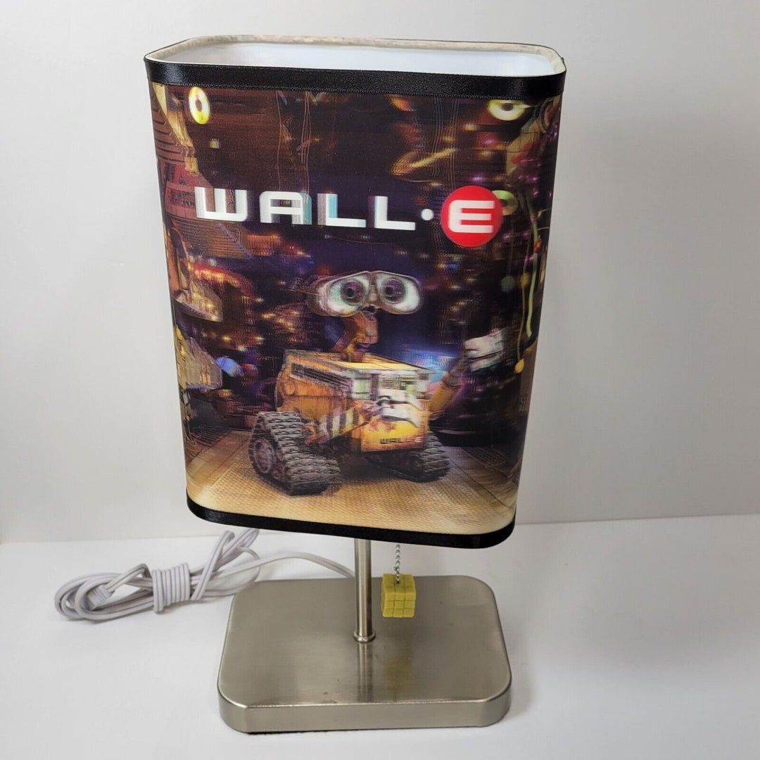 Disney Pixar Wall-e 3d Magic Image Lamp Light Table Walle Movie Wall E ...