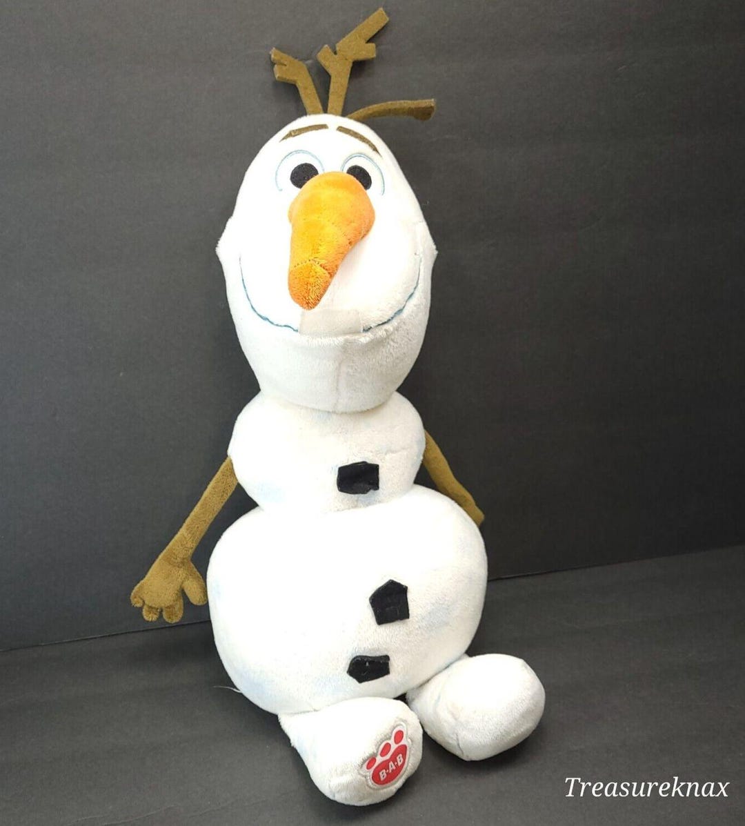 Disney Frozen Olaf Build a Bear Workshop Plush Toy Stuffed Animal ...