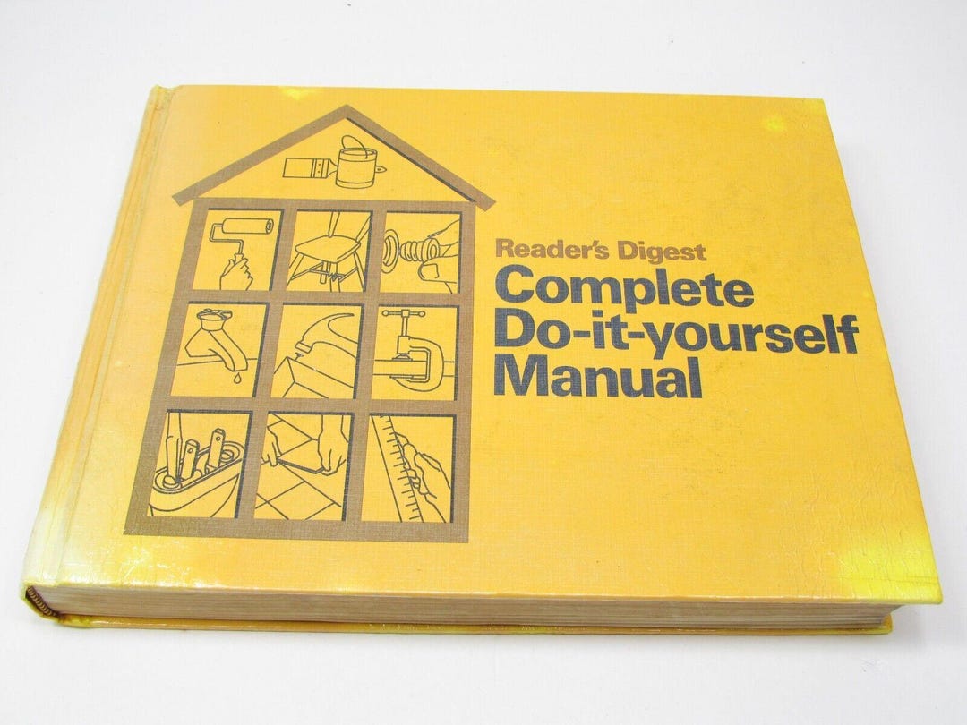 1973 Readers Digest Complete Do It Yourself Manual Home Repair DIY HB ...