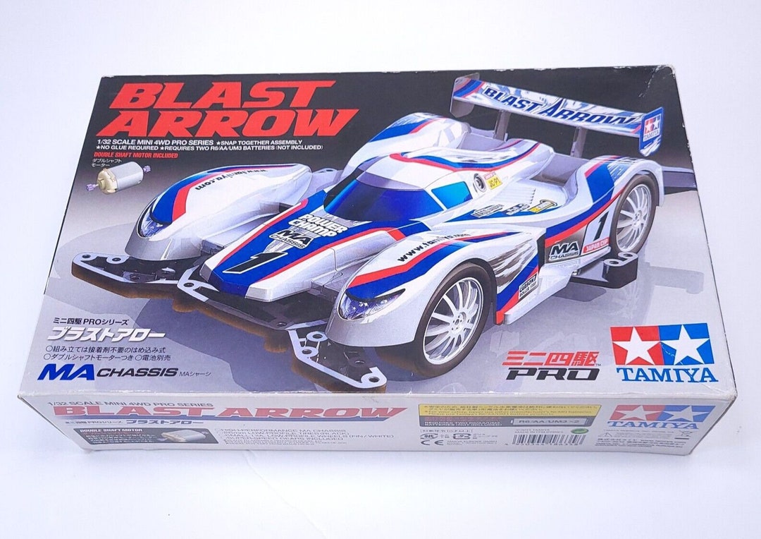 Tamiya Model Mini 4WD Racing Car PRO 1/32 Blast Arrow MA Chassis Hobby ...