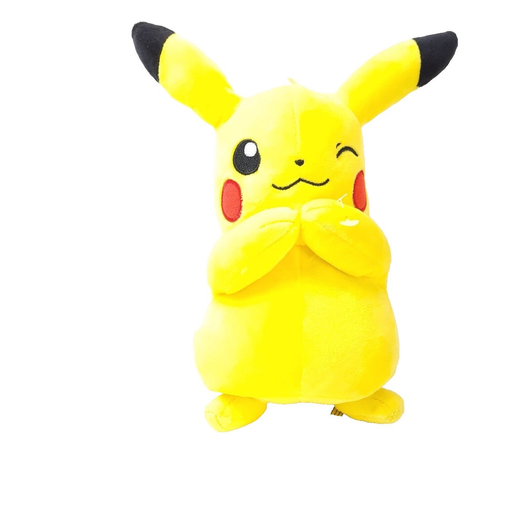 Pokemon Pikachu Winking Plush Toy 2021 Nintendo 9 - Etsy