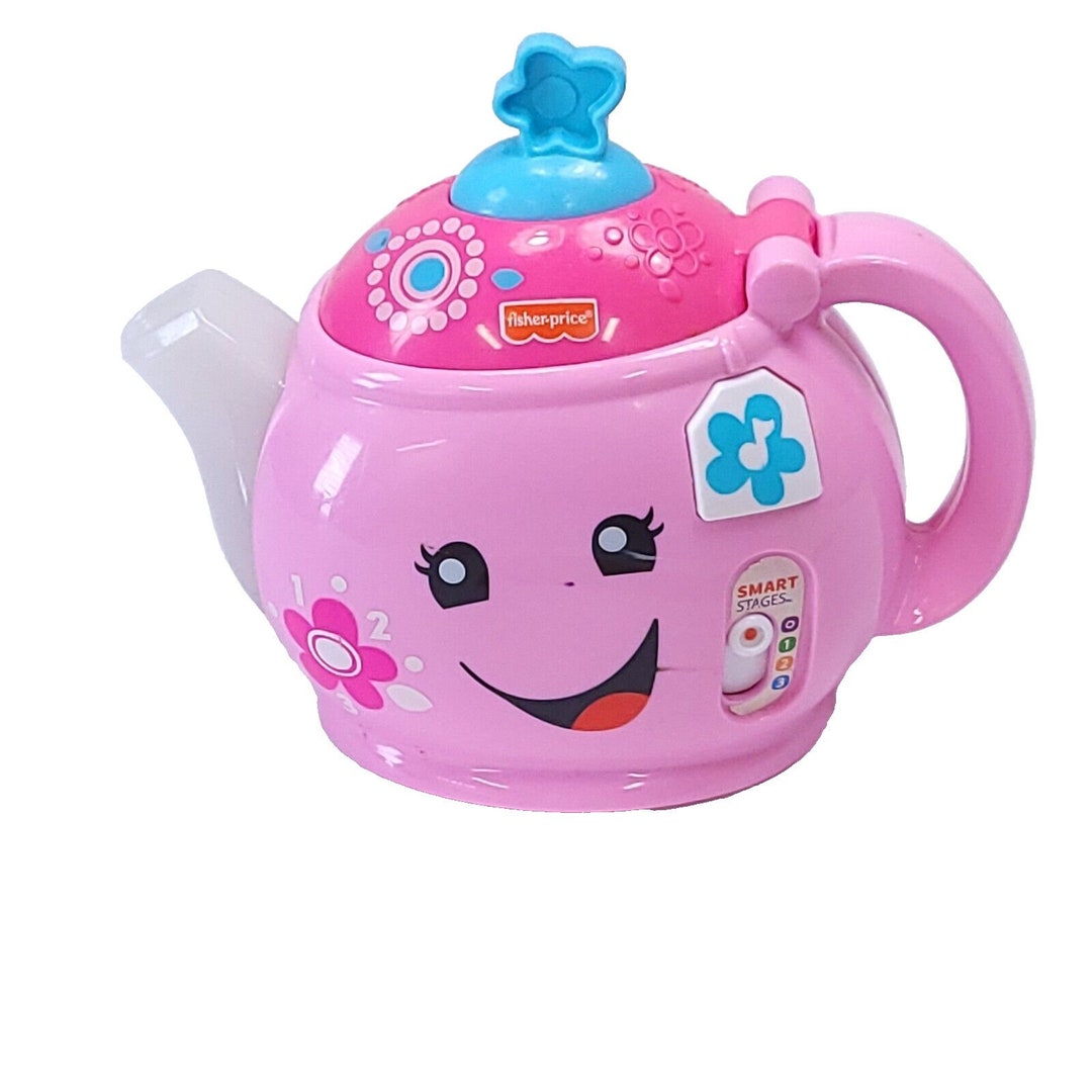Fisher Price Pink Teapot Laugh and Learn Musical Sounds Lights up Smart ...