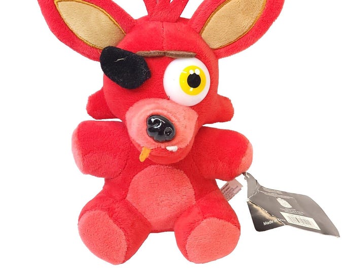 7 Good Stuff Five Nights at Freddy's FNAF Foxy Red Fox Plush Doll Toy ...