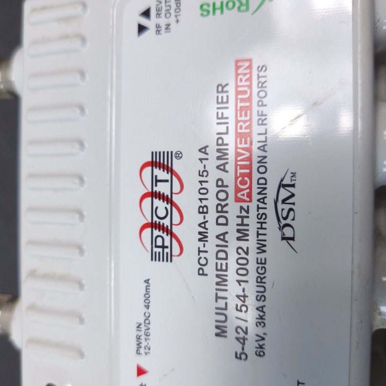 PCT Multimedia Drop Amplifier PCT-MA-B1015-1A Unit Only - Etsy
