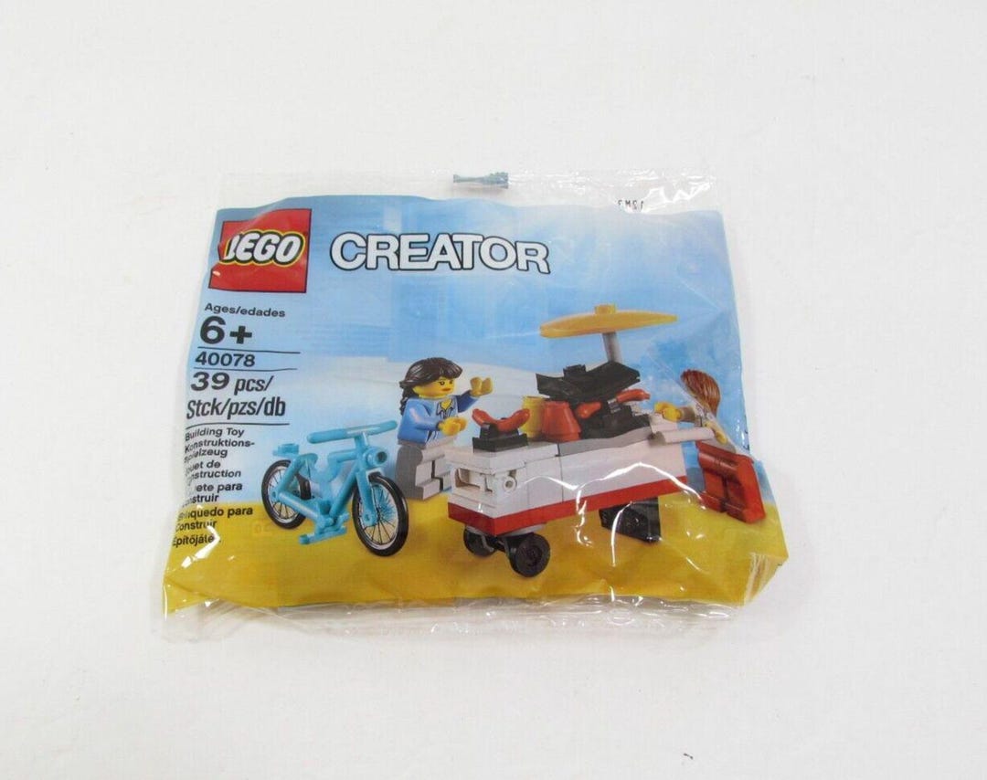 LEGO CREATOR: Hot Dog Stand 40078 - Etsy