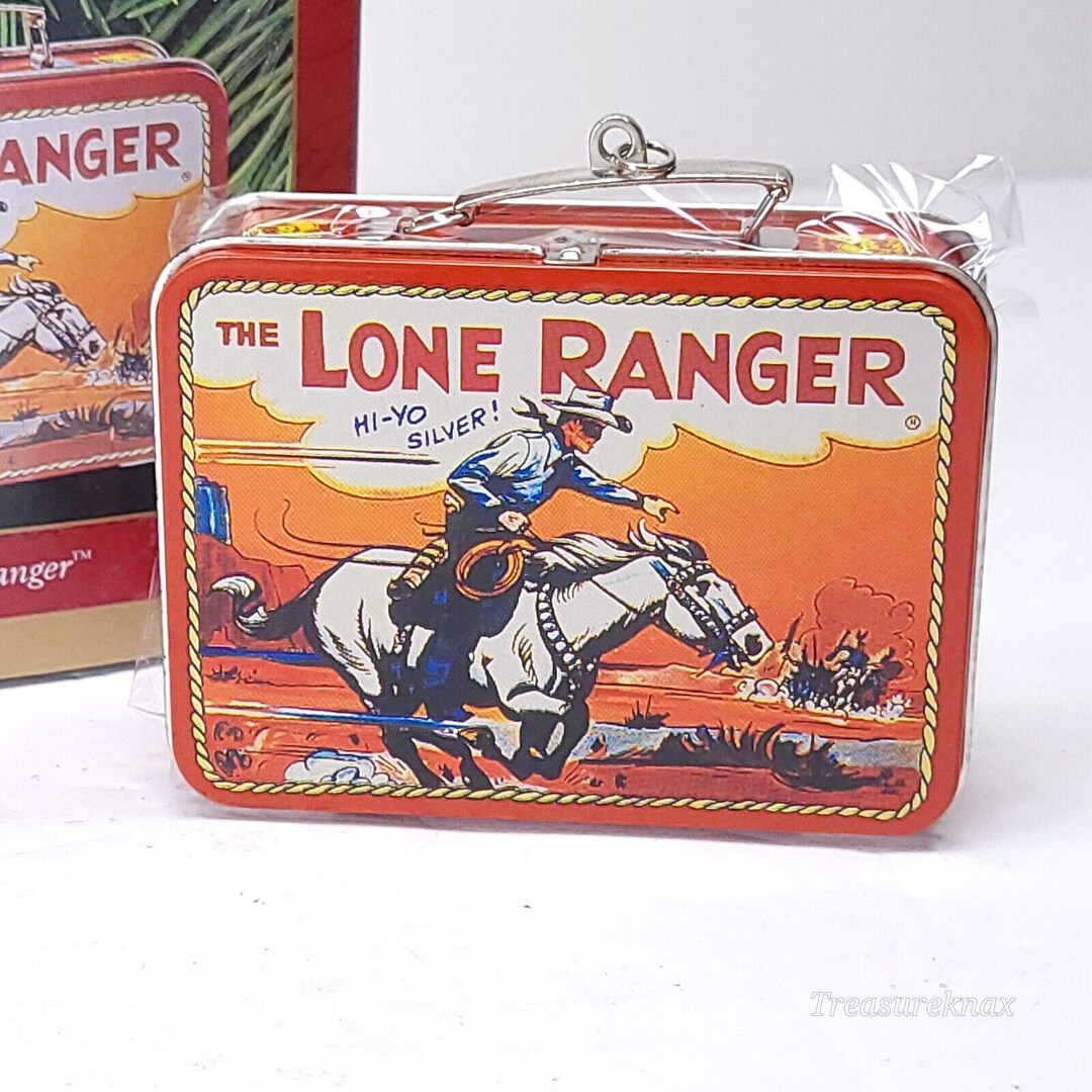 Vintage 1997 Lone Ranger Lunch Box Hallmark Keepsake Ornament W/box - Etsy