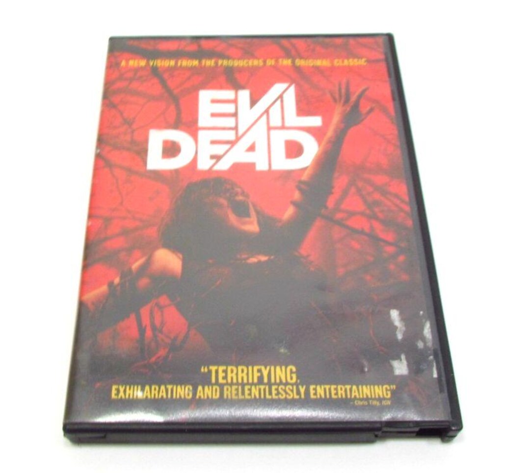 The Evil Dead (DVD) Bruce Campbell Sam Raimi in a Blockbuster Rental ...